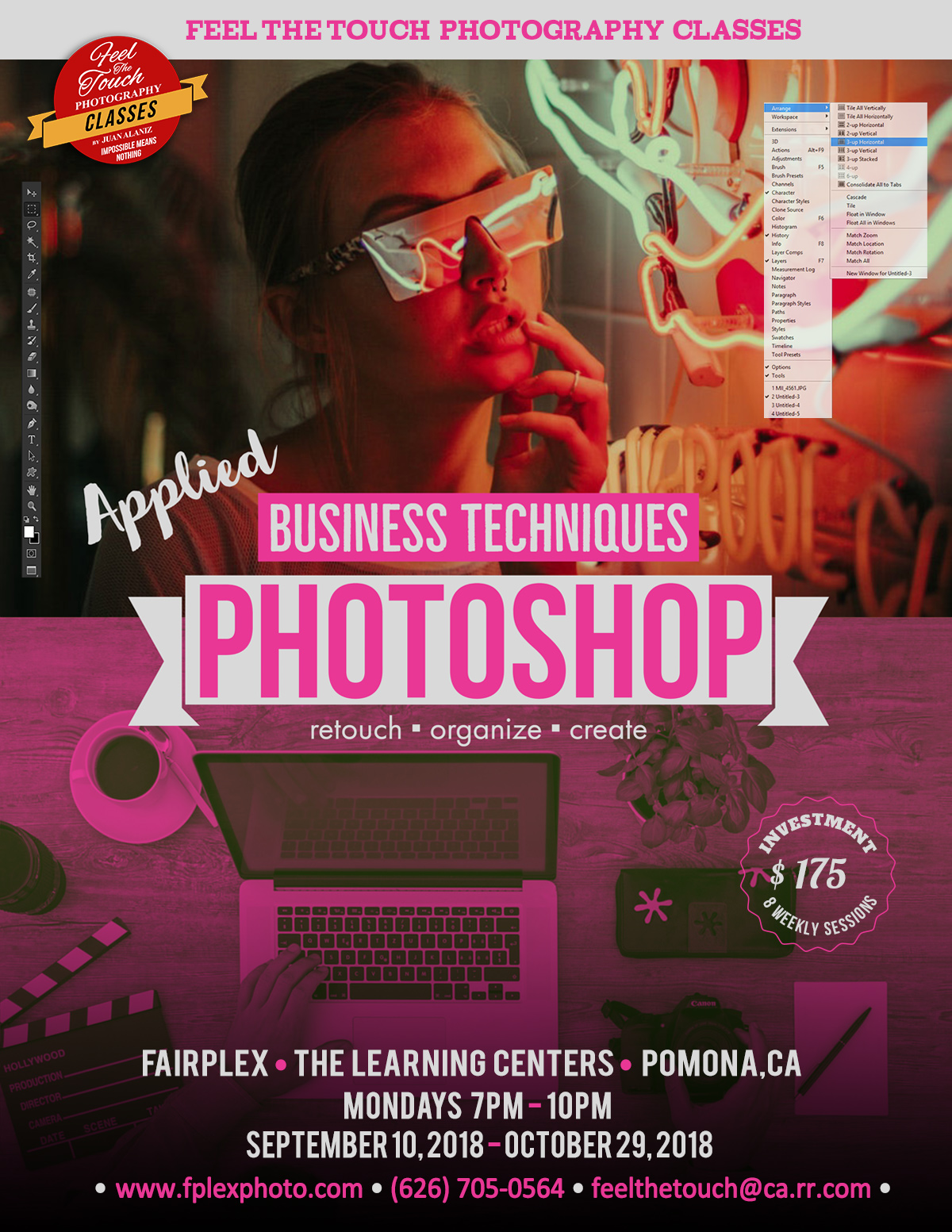 Photoshop – Business Techniques » Feel the Touch Photography Classes ...
